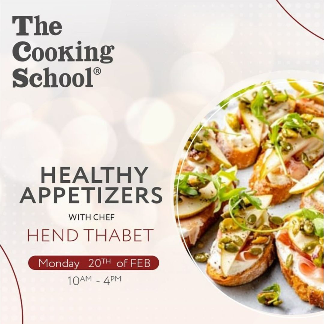 Healthy Appetizers With Chef Hend Thabet