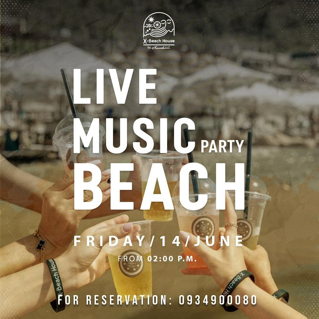 Live Music Beach Party