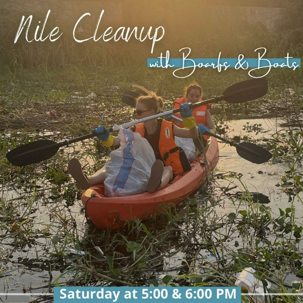 Nile Cleanup With Boards & Boats