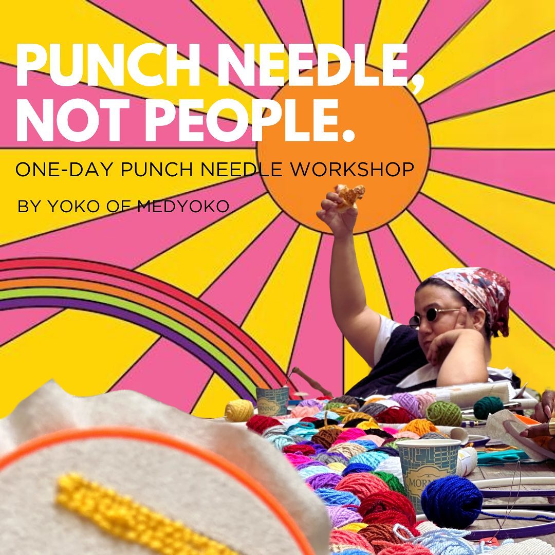 'Punch Needle, Not People' Workshop