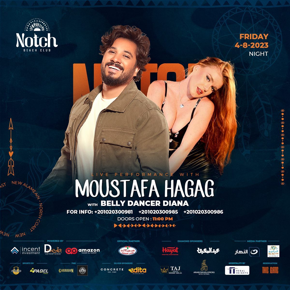 Mostafa Haggag & Belly Dancer Diana