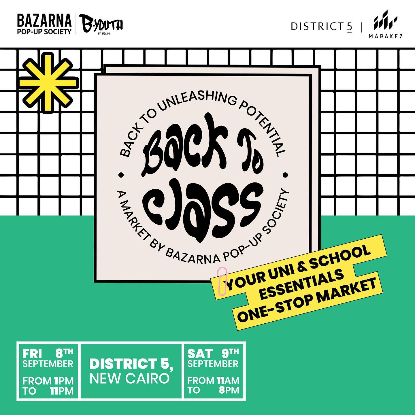 Bazarna's Back to Class Market
