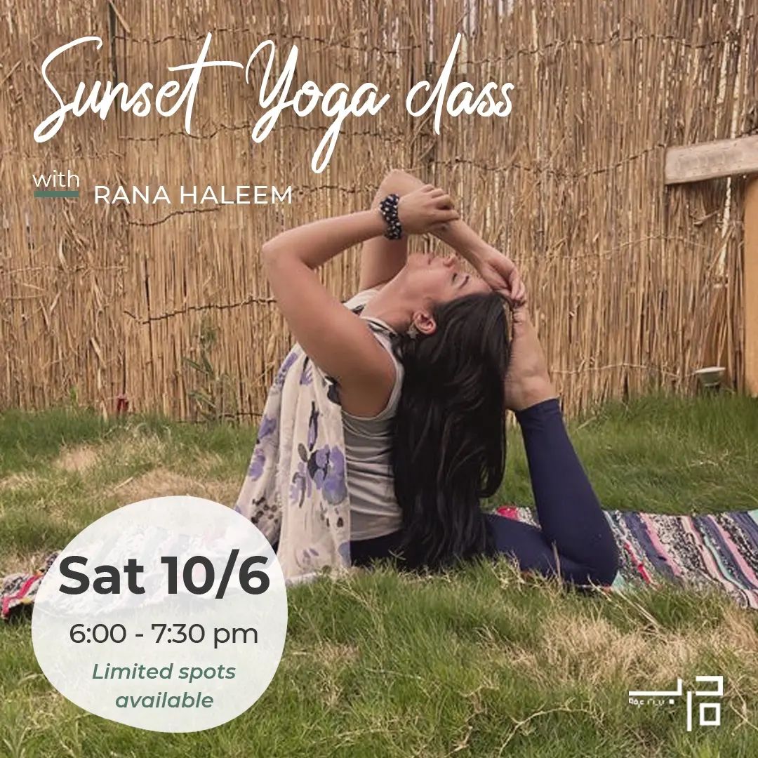 Sunset Yoga Class With Rana Haleem