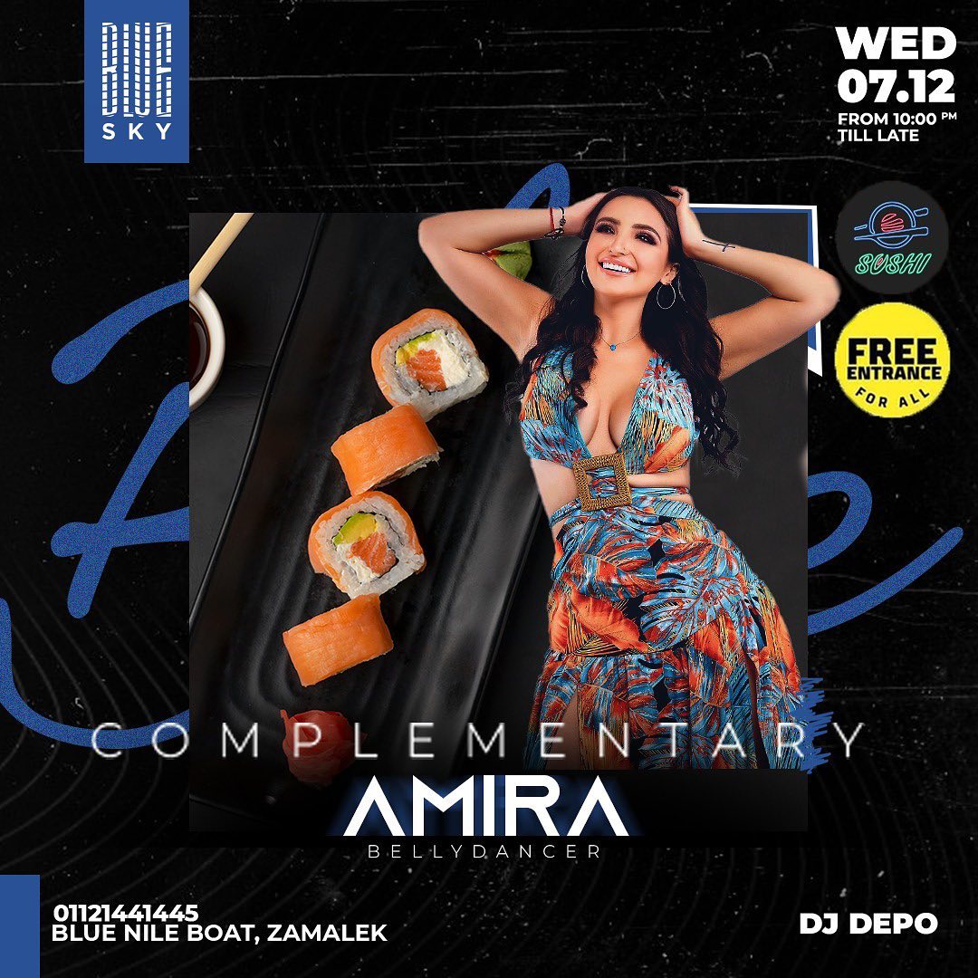 Complementary ft. Belly Dancer Amira