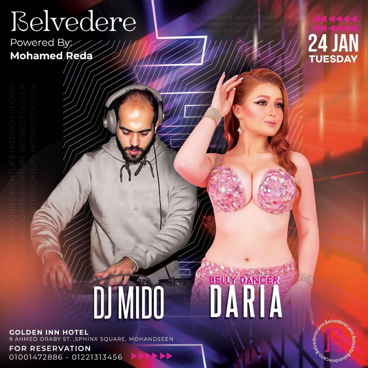 Belly Dancer Daria & DJ Mido