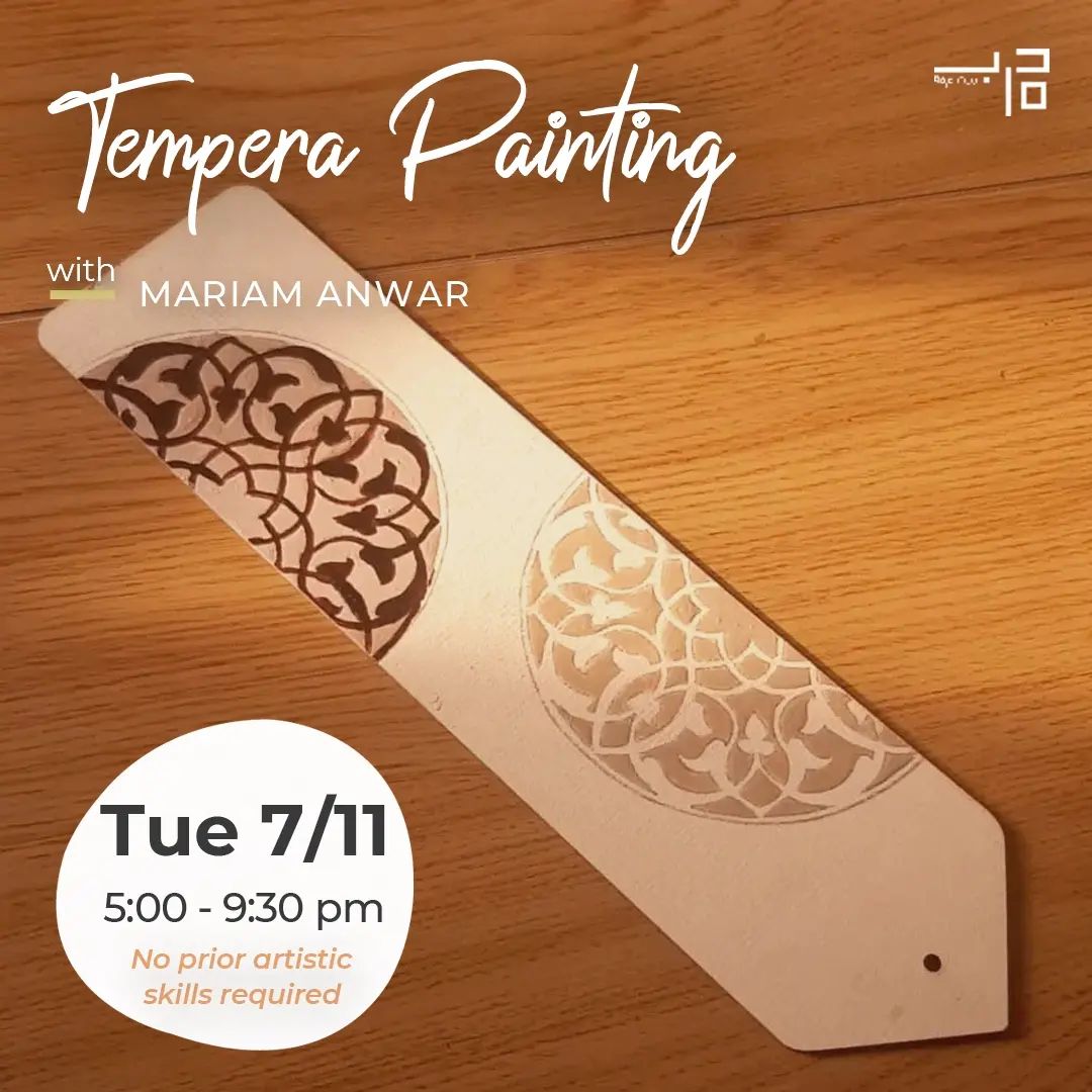 Tempera Painting With Mariam Anwar