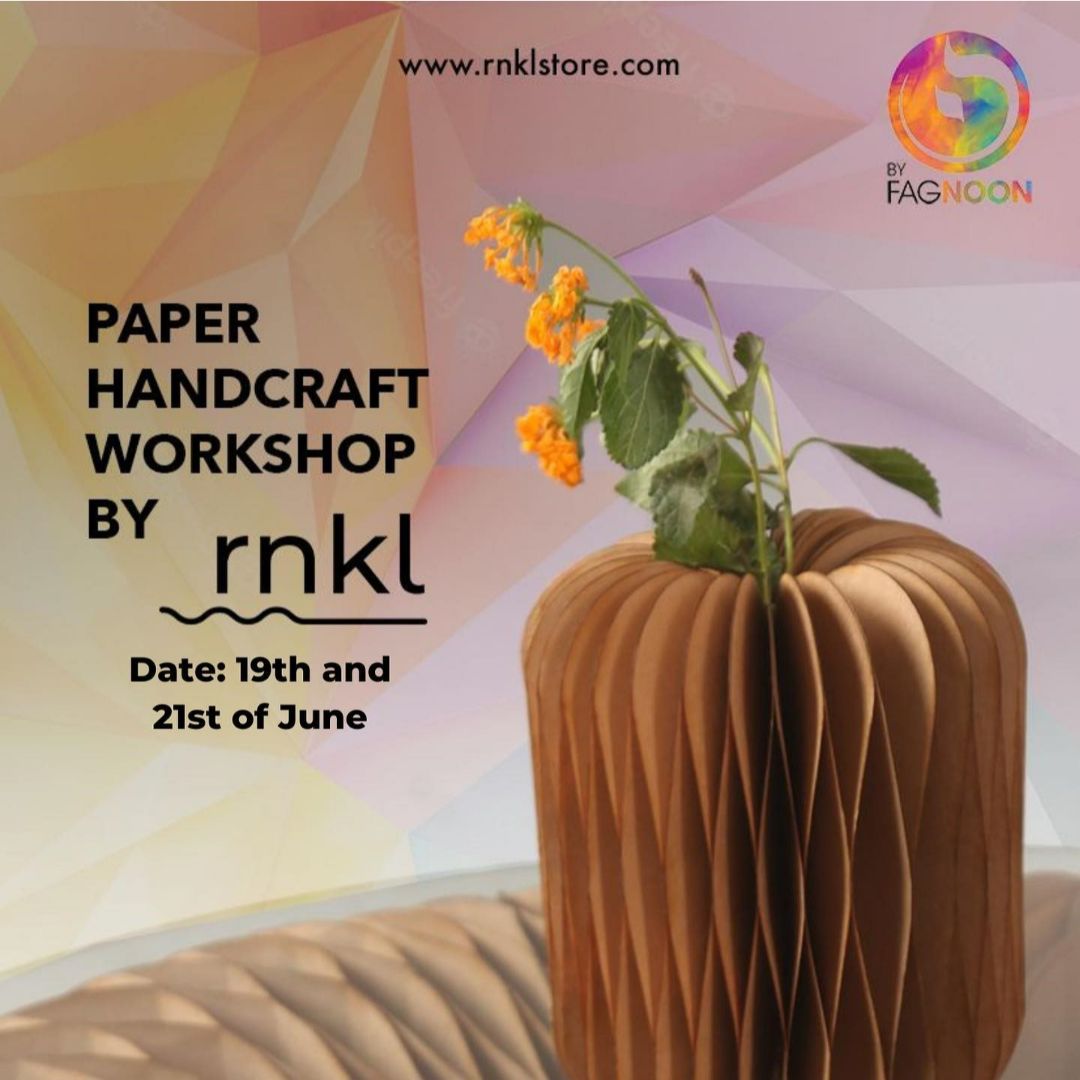 Paper Handcraft Workshop By Rnkl
