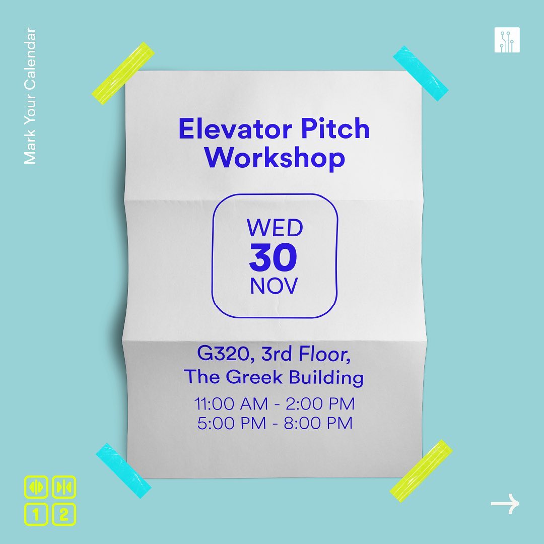 Elevator Pitch Workshop