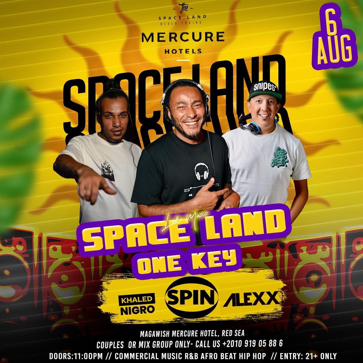 'Space Land' ft. Spin & Khaled Nigro