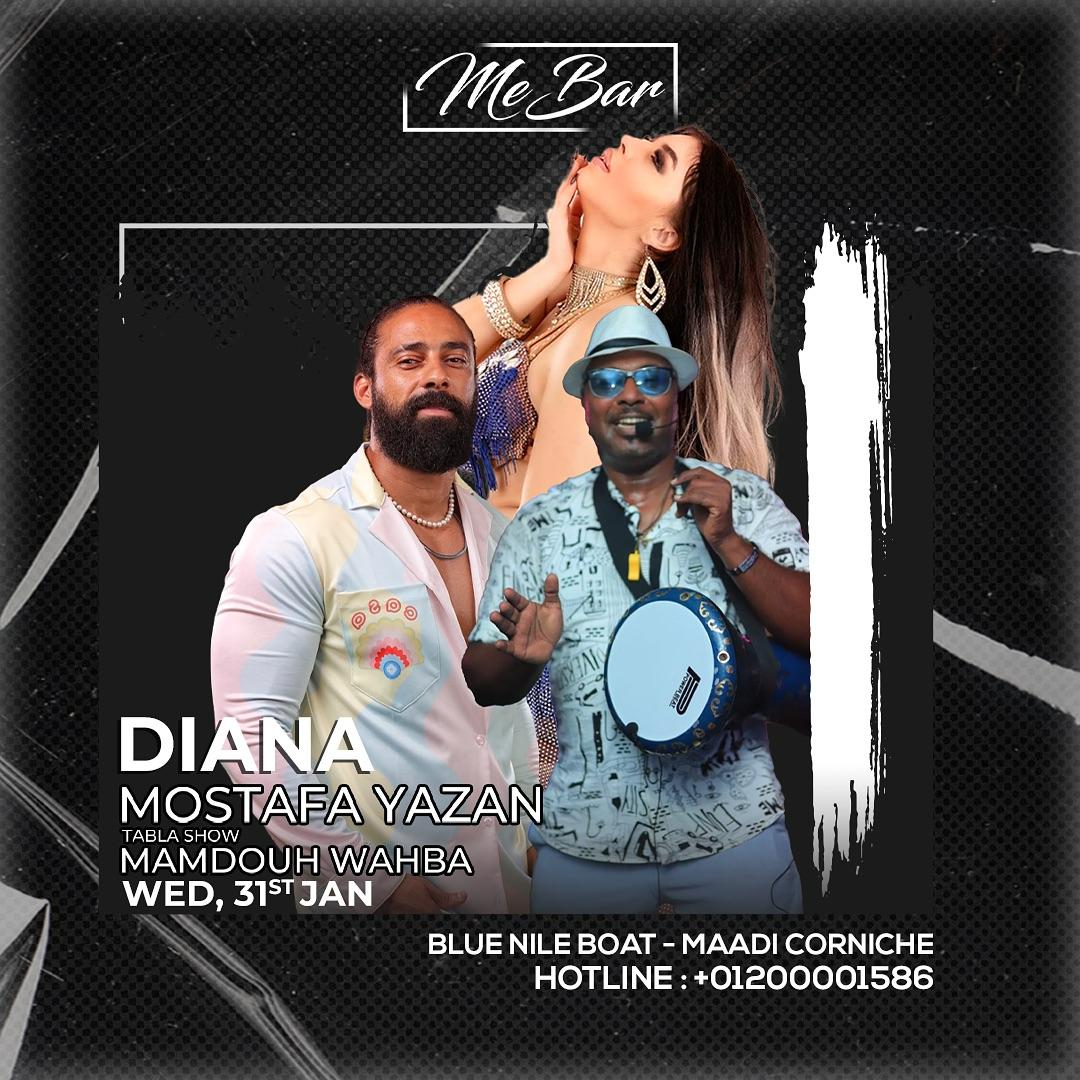 Diana, Mostafa Yazan & Mamdouh Wahba Diana, Mostafa Yazan & Mamdouh Wahba