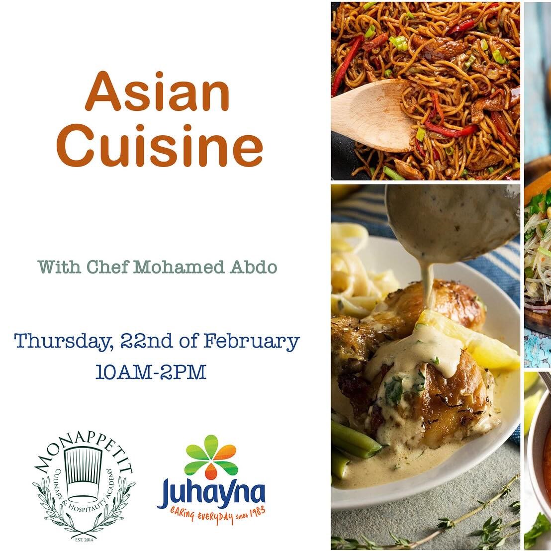 'Asian Cuisine' With Mohamed Abdo