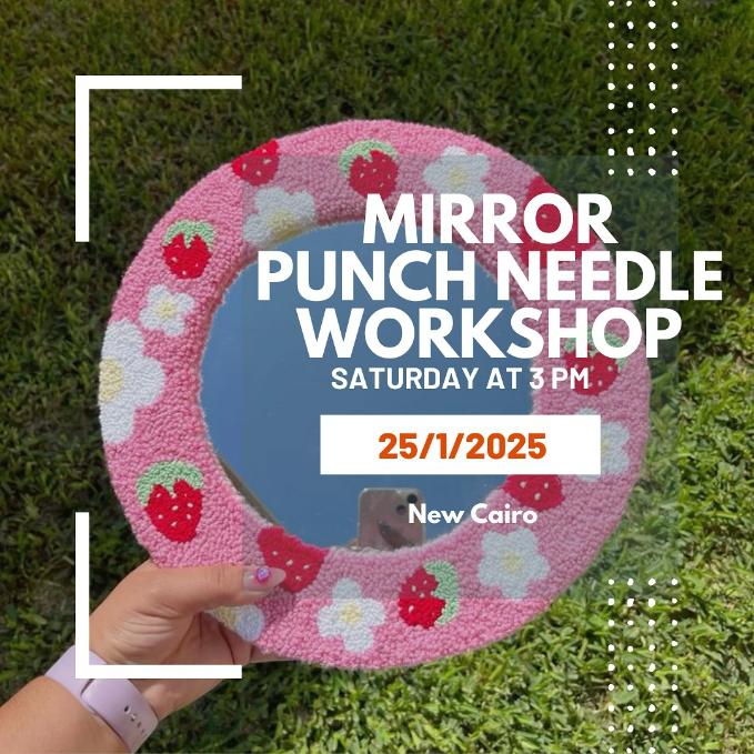 'Mirror Punch Needle' Workshop