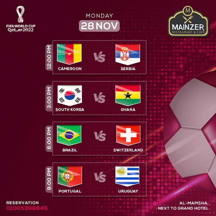 FIFA World Cup | Today's Matches
