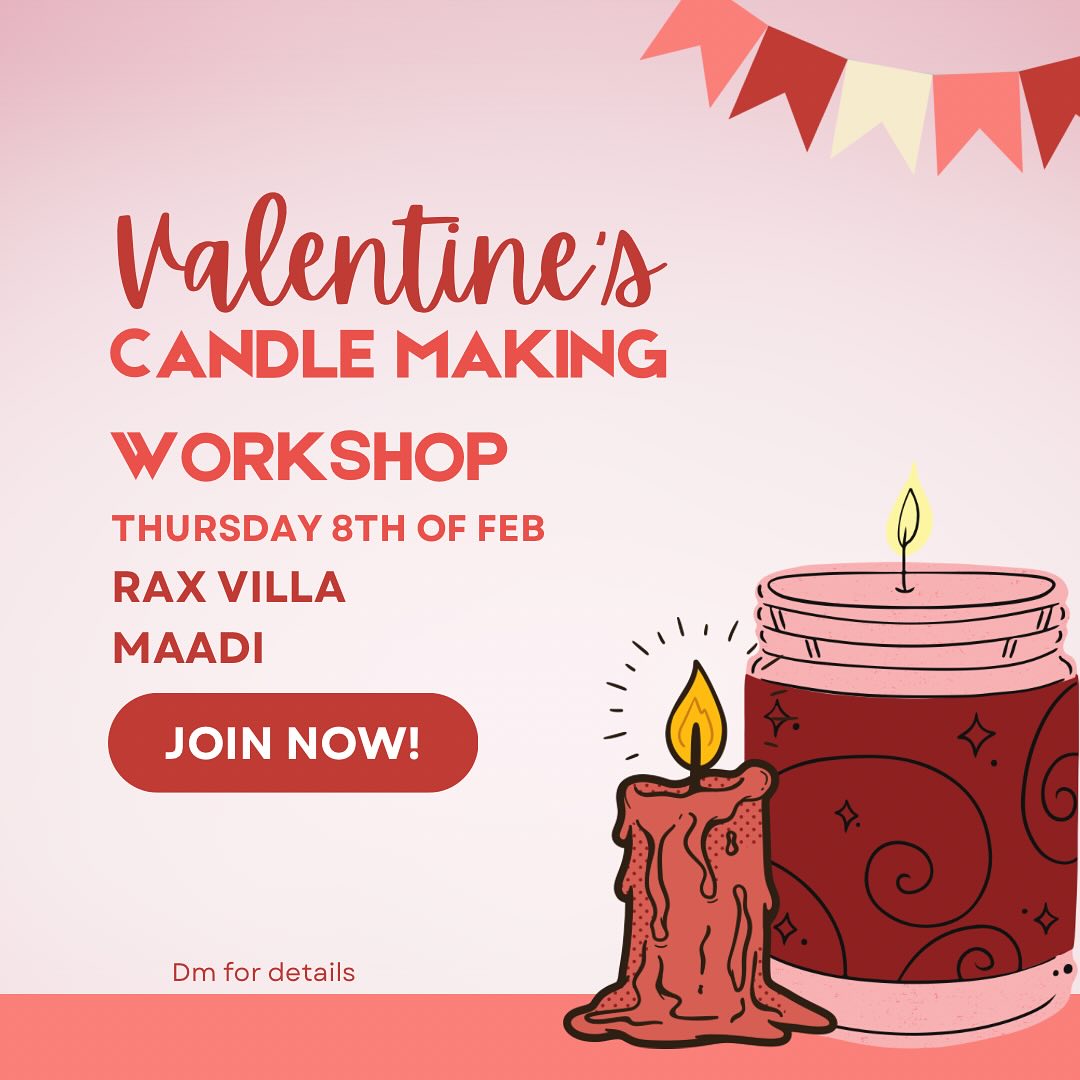 Valentine's Candle Making Workshop