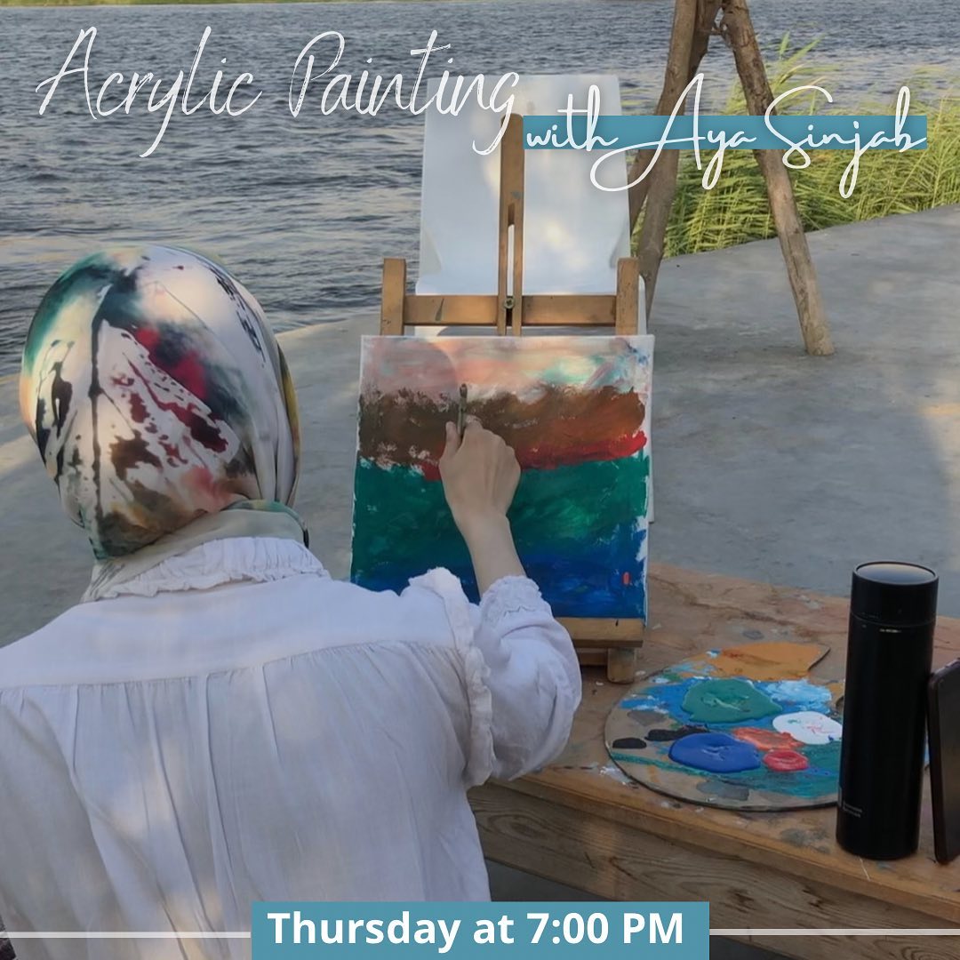 Acrylic Painting With Aya Sinjab