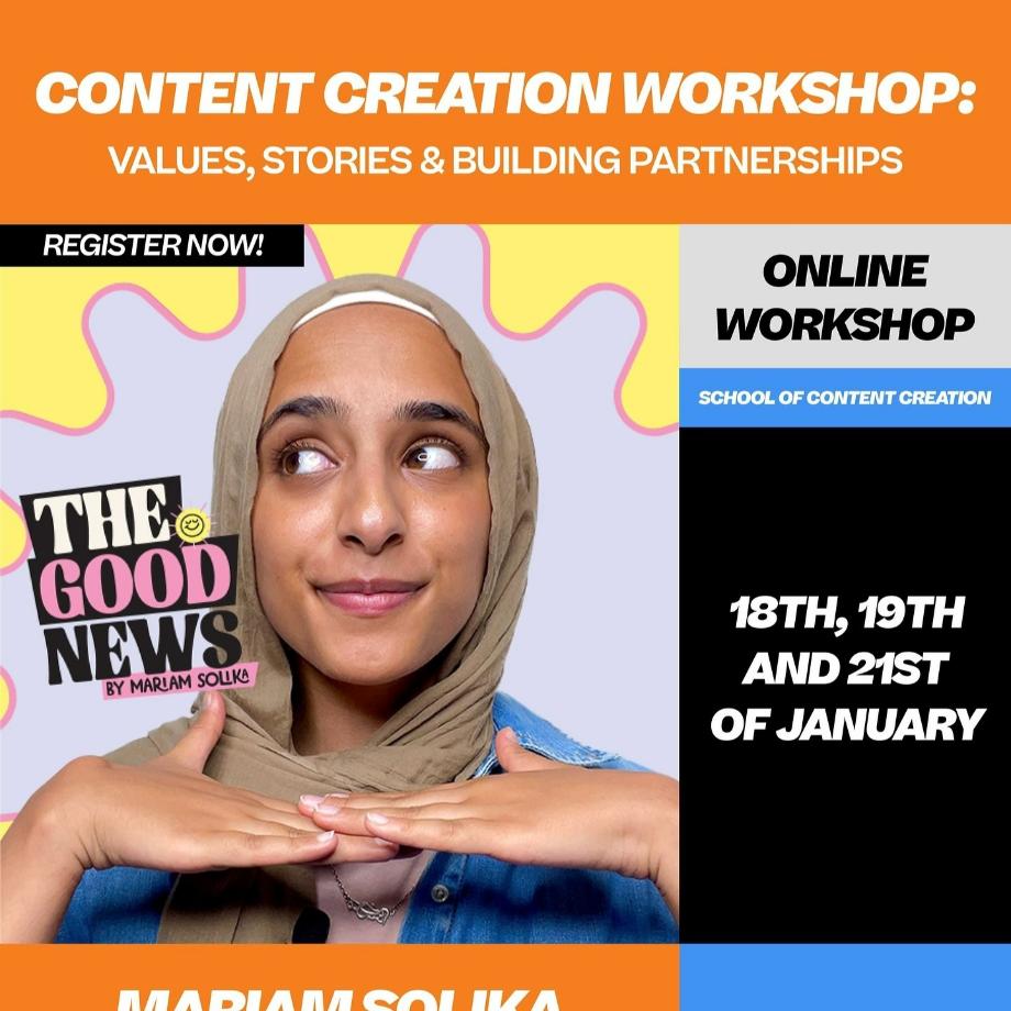 'Content Creation' Workshop