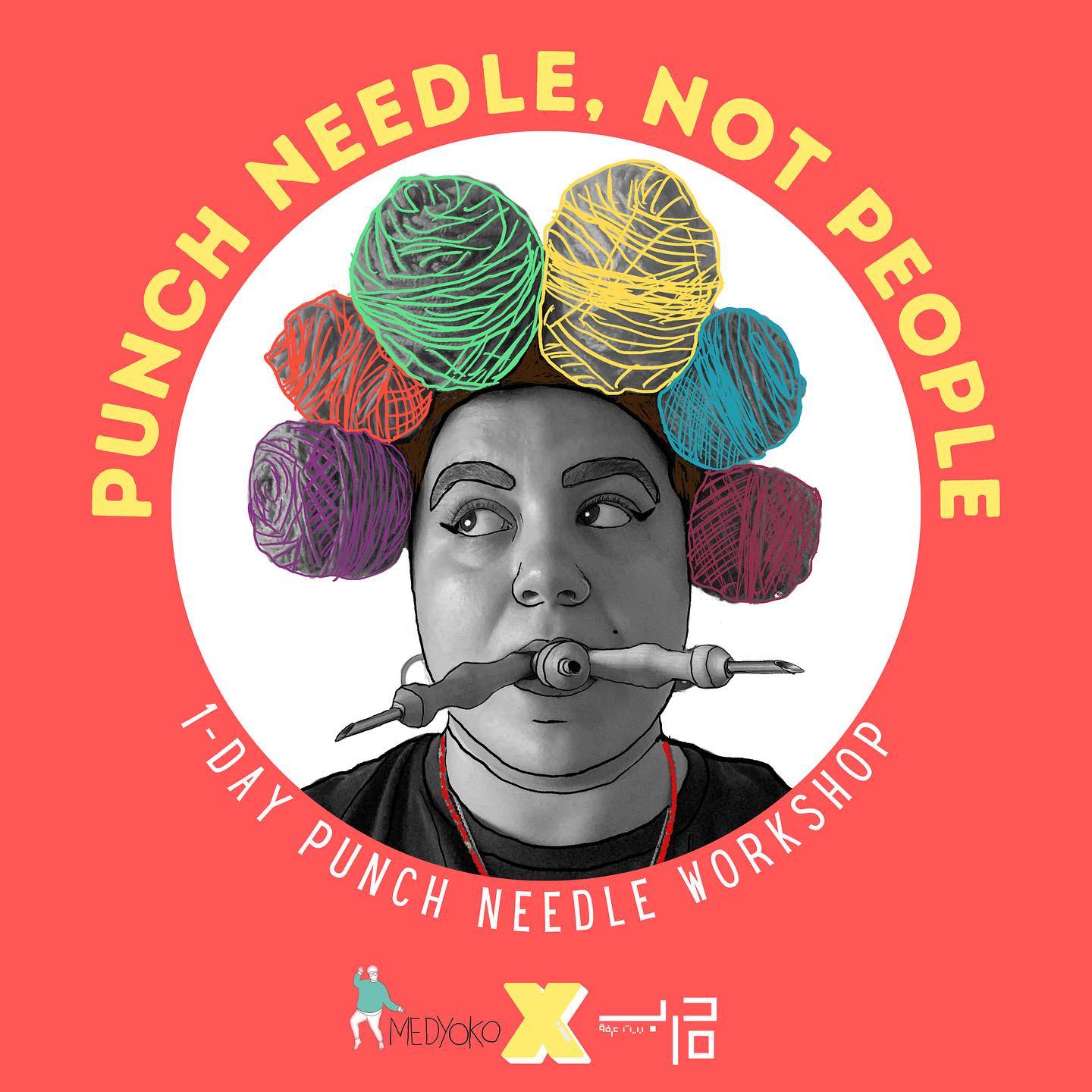 'Punch Needle, Not People' Workshop
