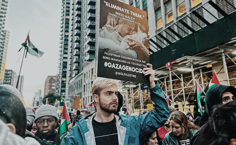 Sudanese Musician Nadine El Roubi on Marching for Palestine in NYC